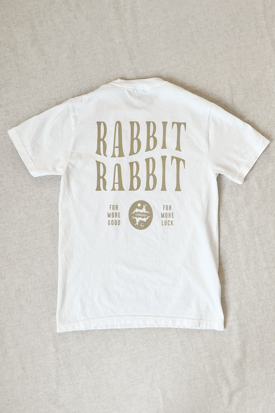 Luck Out T-Shirt (White) – RABBIT RABBIT