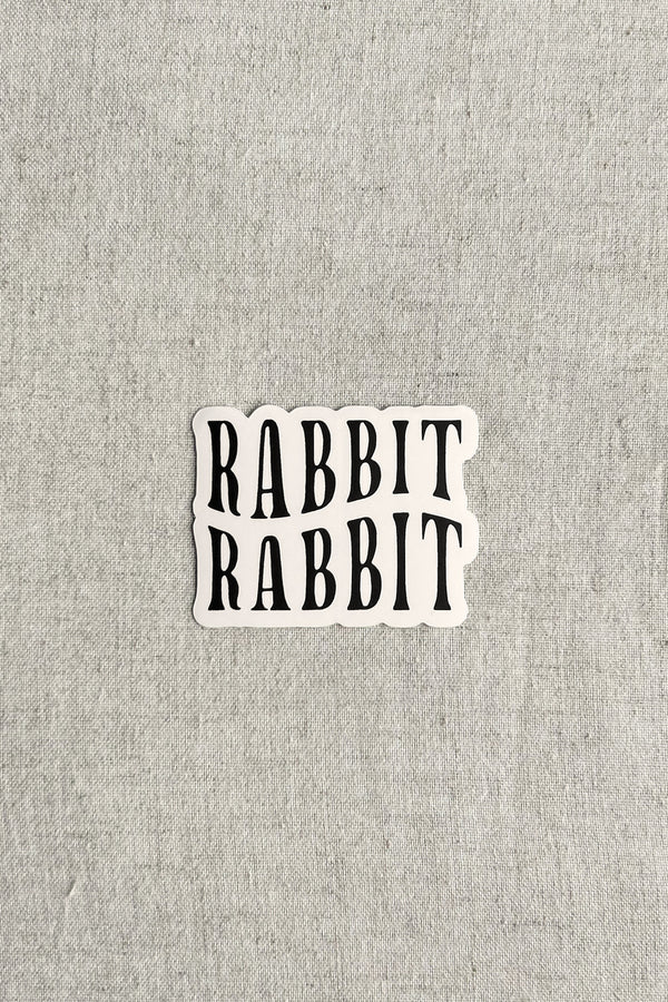 Rabbit Rabbit Sticker – RABBIT RABBIT