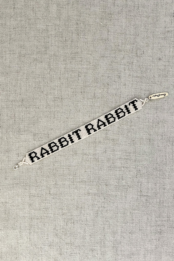 Reminder Bracelet (black & white) – RABBIT RABBIT