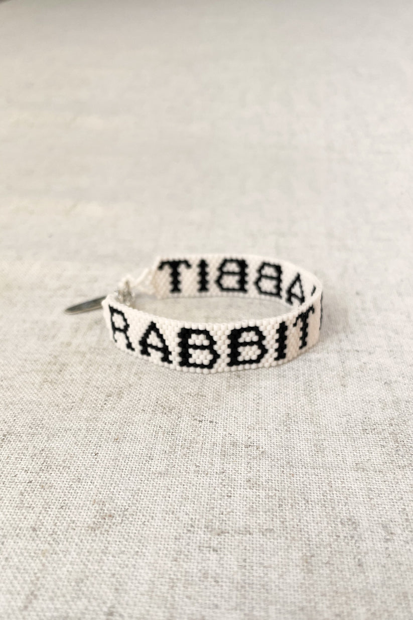 Reminder Bracelet (black & white) – RABBIT RABBIT